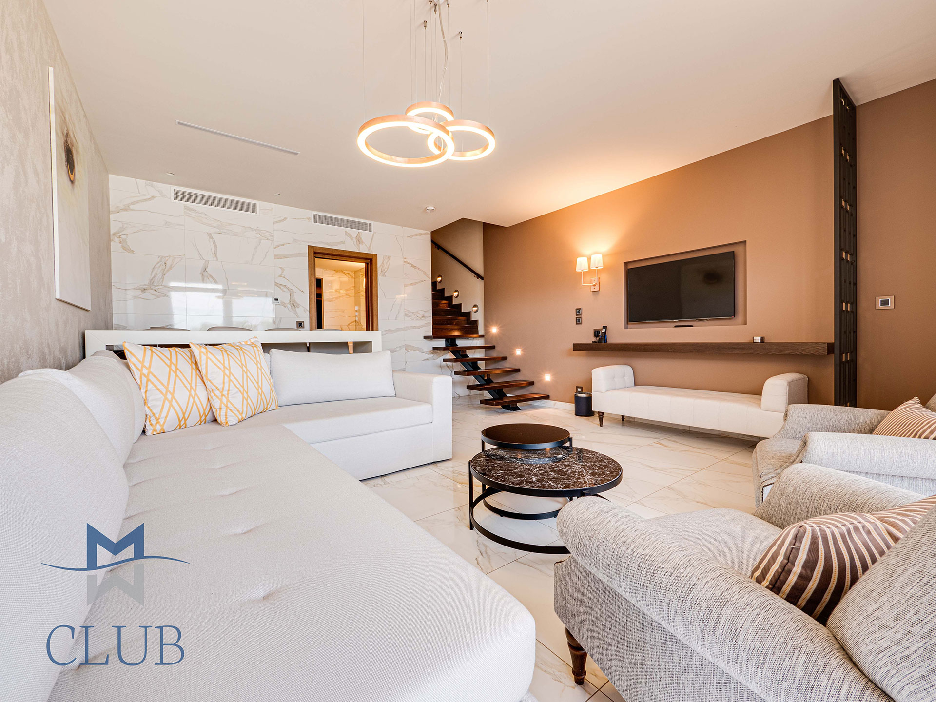 One Bedroom Duplex Suite Private Pool Sea View - Miraggio Thermal Spa Resort